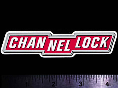 CHANNELLOCK TOOLS - Original Vintage 1980's Racing Decal/Sticker 4.25 ...