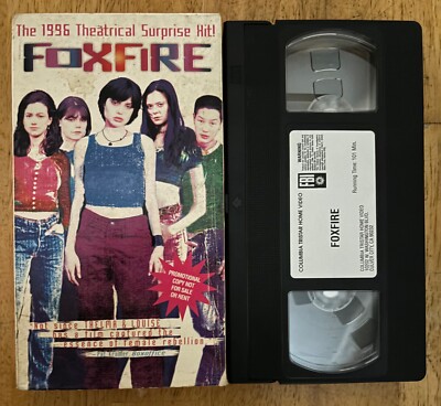 Foxfire VHS SCREENER Promo Copy CULT 90's film Angelina Jolie teen rebel DRAMA | eBay
