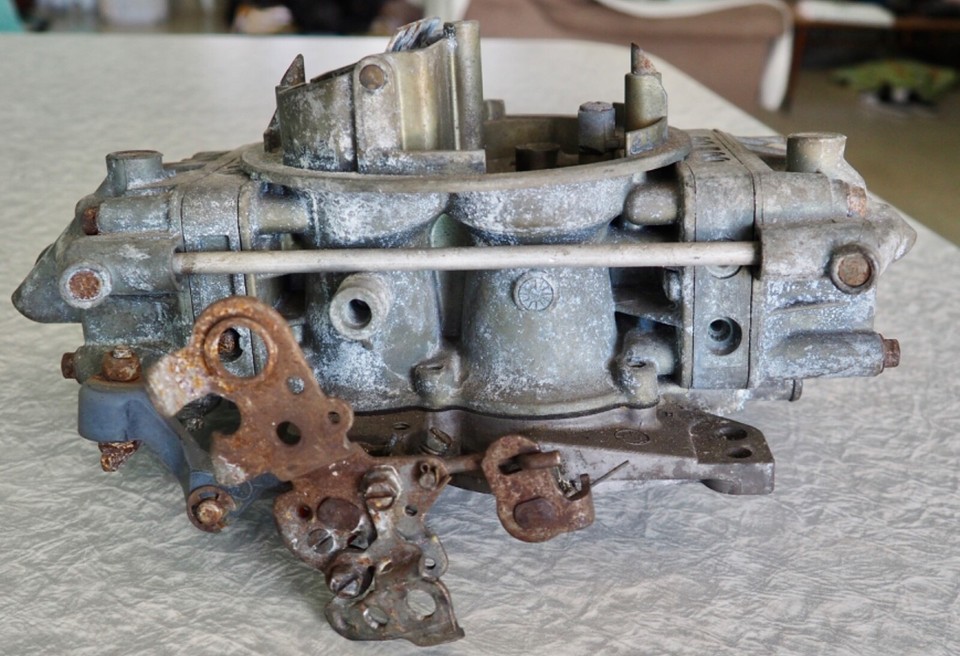 Holley 6210-3 650 CFM Double Pumper Spread Bore Carburetor #1P | 4 ...