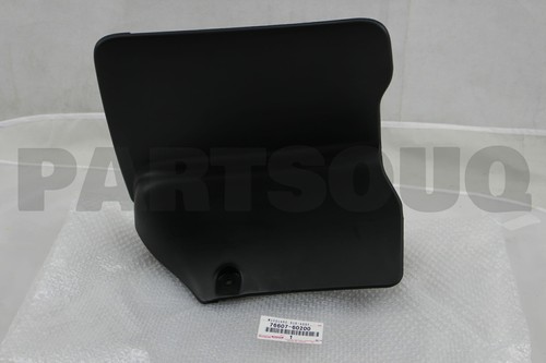 7660760200 Genuine Toyota MUDGUARD SUB-ASSY, QUARTER PANEL, REAR RH ...