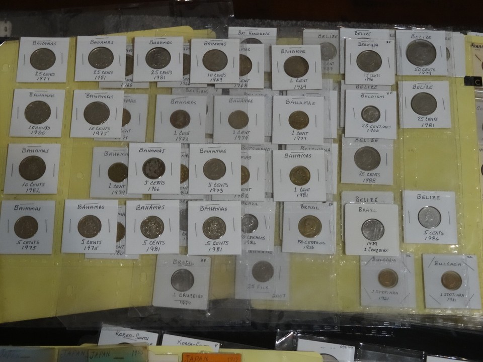World Coin Collection 10+ lbs 2x2 Flips with Pages | eBay