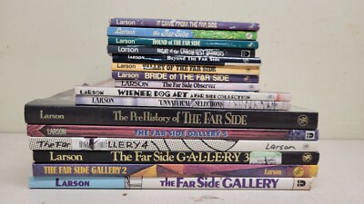 Lot of 16 The Far Side Collection Books by Gary Larson Comic Humor | eBay