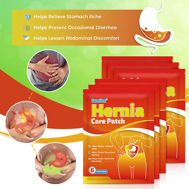 6Pc Hernia Treatment Stickers Baby Umbilical Hernia Pain Patch Adults ...