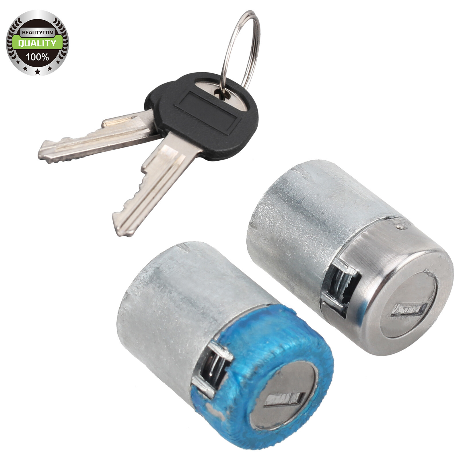 Door Lock Cylinder Kit Pair Set+Keys for 1995-99 GMC Suburban C1500 ...