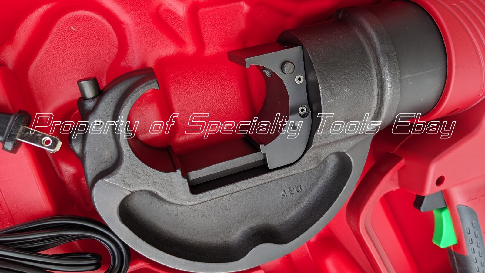 BURNDY PAT750L5 Hydraulic Battery Operated Crimper Pat750li Crimping ...