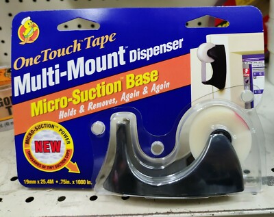Manco One touch tape multi-mount dispenser -Micro Suction Base | eBay