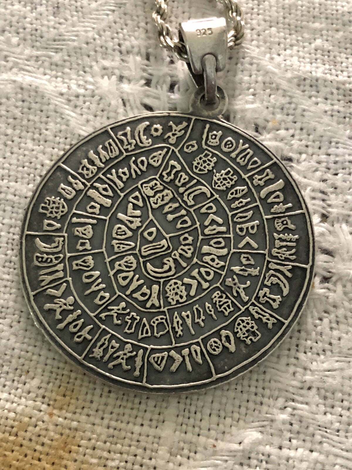 Minoan Bronze Age Phaistos Disc Undeciphered Script 9… - Gem