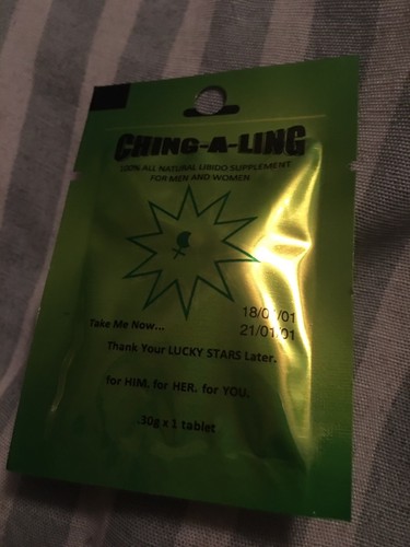 Ching-A-Ling Herbal Sexual Tablet Unisex - 25 Count for sale online | eBay