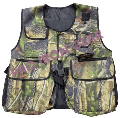 Falconry Cordura Full Vest, Hawking, Hunting, Jungle, Wild Vest (M,L,XL ...