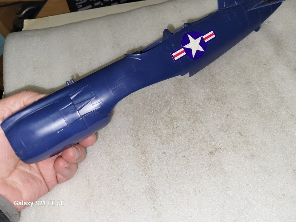 Cox Control Line Corsair Fuselage Parts | eBay