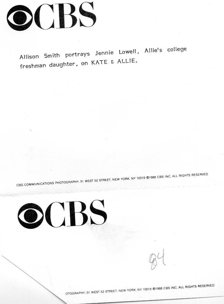 Allison Smith Company Logo 1977 ANNIE Broadway Program A New Musical