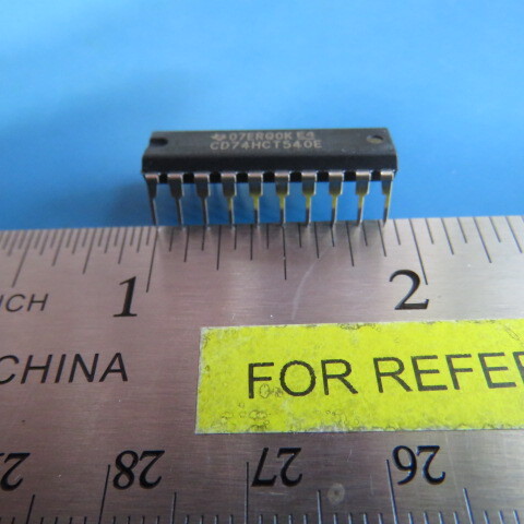 TEXAS INSTRUMENTS/HARRIS CD74HCT540E Qty of 5 per Lot Buffer, Inverting ...