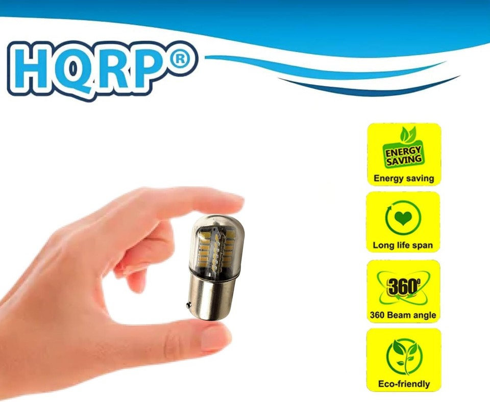 10-Pack HQRP 1210 1156 1141 1056 BA15S 48-SMD Car RV Camper Light LED ...