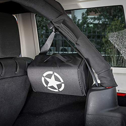 Trunk Rack Shelves + Camping Mat Tool Kit Storage for Jeep Wrangler JK ...
