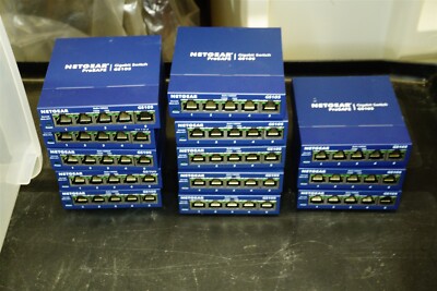 Netgear ProSafe 5 Port Gigabit Switch GS105v5 No Accessories or Power ...