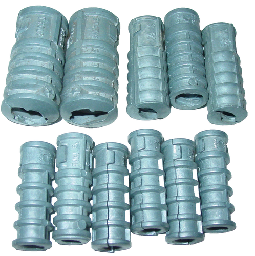 Lag Screw Expansion Shields for 5/8"-3/4"-1" Holes Mixed Utility Lot ...