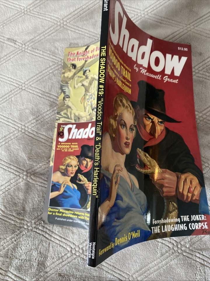 THE SHADOW #19: Voodoo Trail / Death's Harlequin by Maxwell Grant | eBay