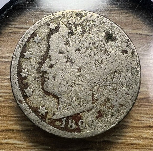 1890 Liberty Head V Nickel - Actual Coin Shown - Free Shipping ...