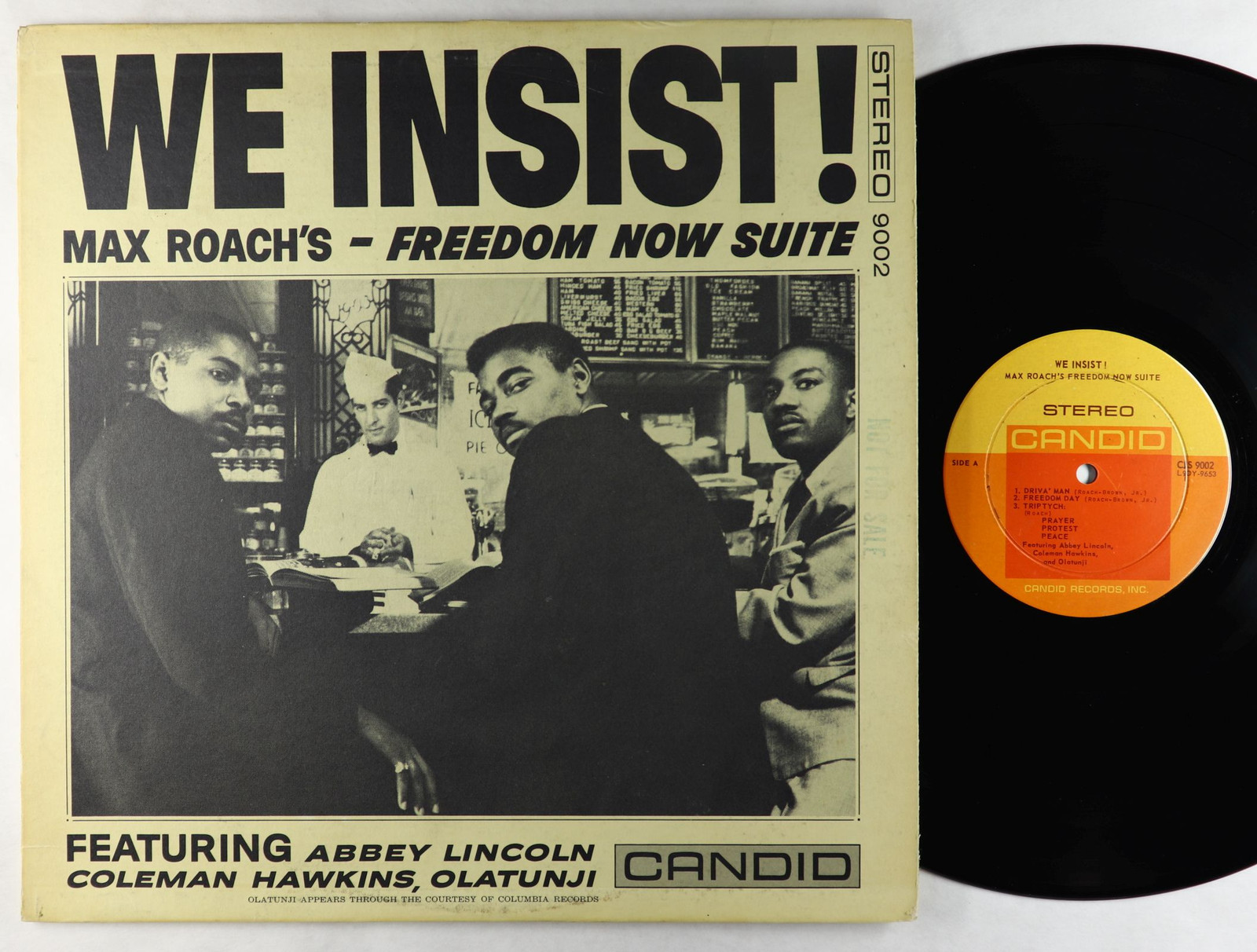 Max Roach's Freedom Now Suite - We Insist! LP - Candid - CJS 9002 ...