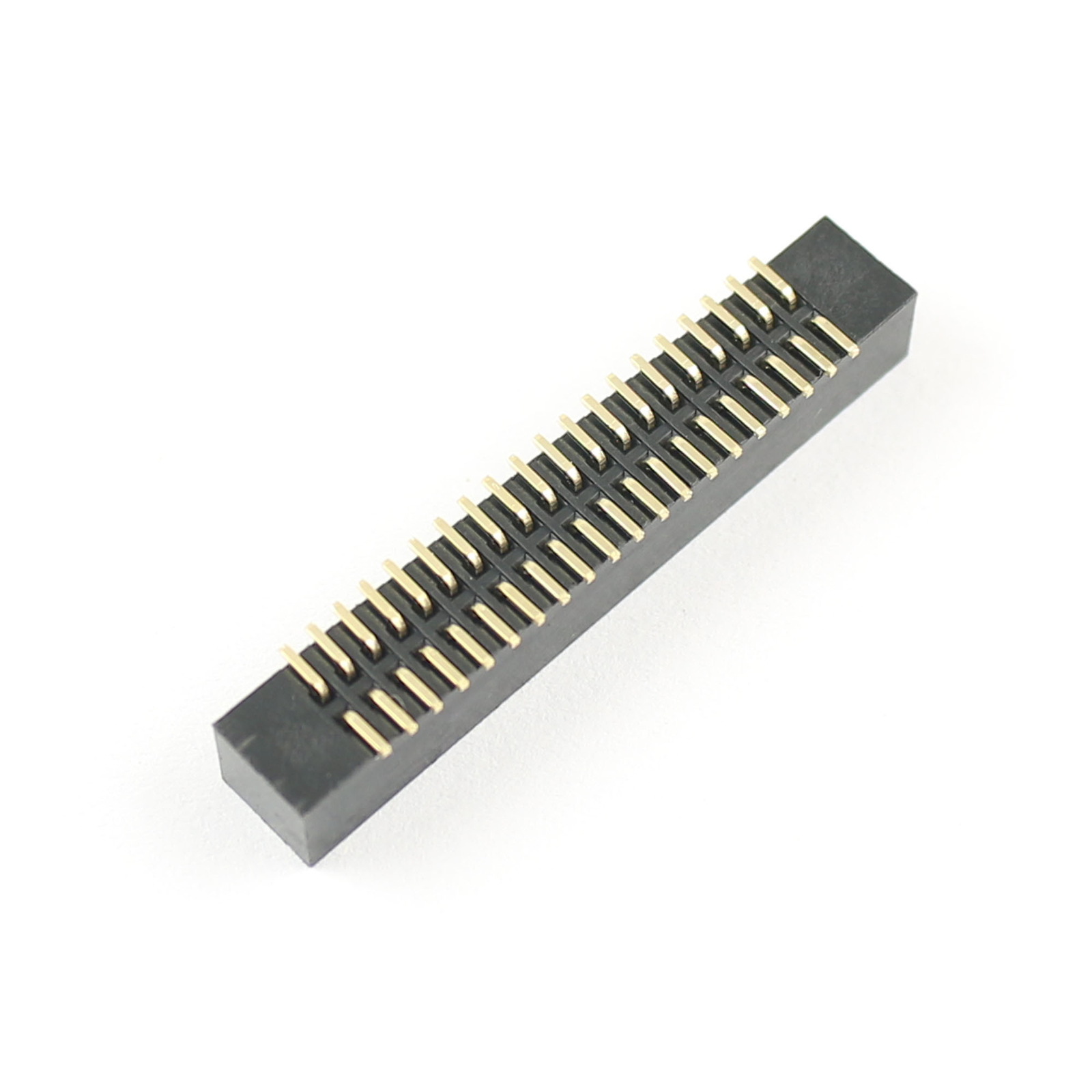 5Pcs 1.27mm Pitch 2x20 40 Pin SMT SMD Male Shrouded Box Header PCB IDC ...