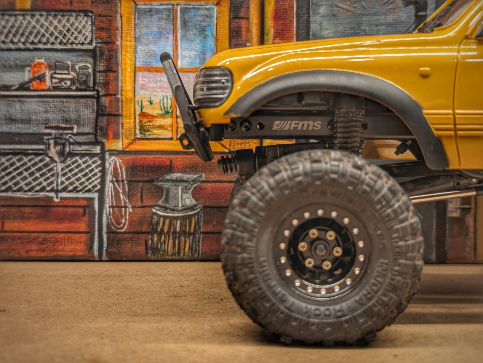 FCX18 LC80 Ultra High Clearance Front Bumper Kit 3 Styles Full Kit 1/18 ...