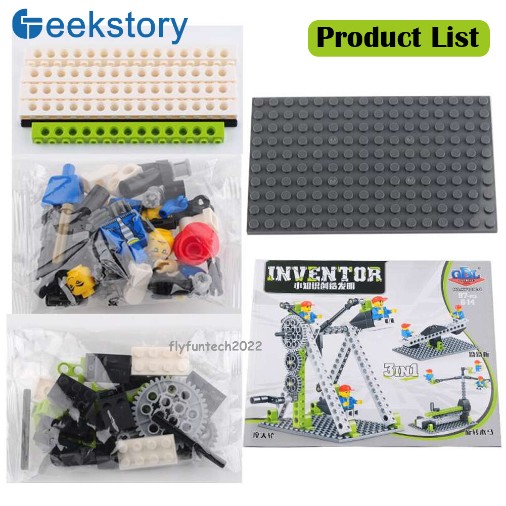 97+PCS Technic Building Blocks Ferris wheel 3 in 1 Bricks Educational ...