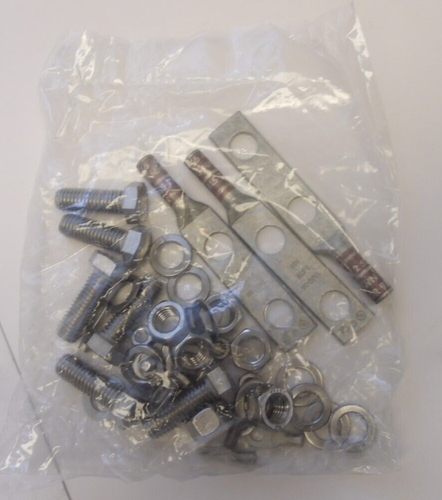 BURNDY CAT NO: N60-2-STR-CU BROWN DIE TWO HOLE COMPRESSION LUG | eBay