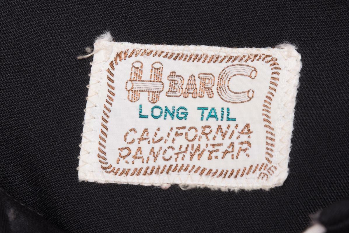 collection Size Medium. Vintage 70’s embroidered H Bar C western shirt