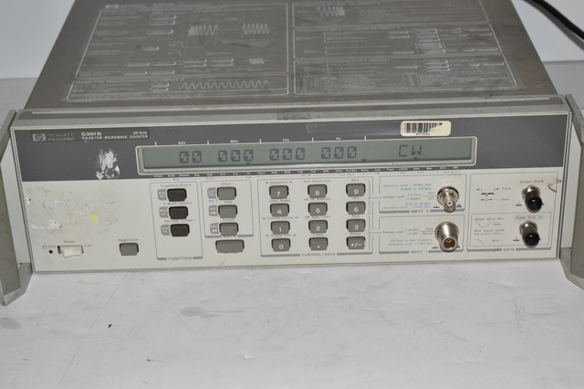 HP 5361B 20 GHz Pulse/cw Microwave Counter for sale online | eBay