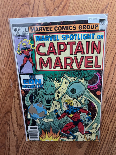 Marvel Spotlight On Captain Marvel 3 Marvel Comics 9.0 Newsstand E46 ...