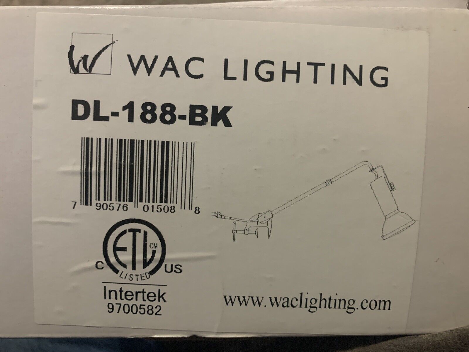 WAC Lighting DL-188-BK Display Light Line for sale online | eBay