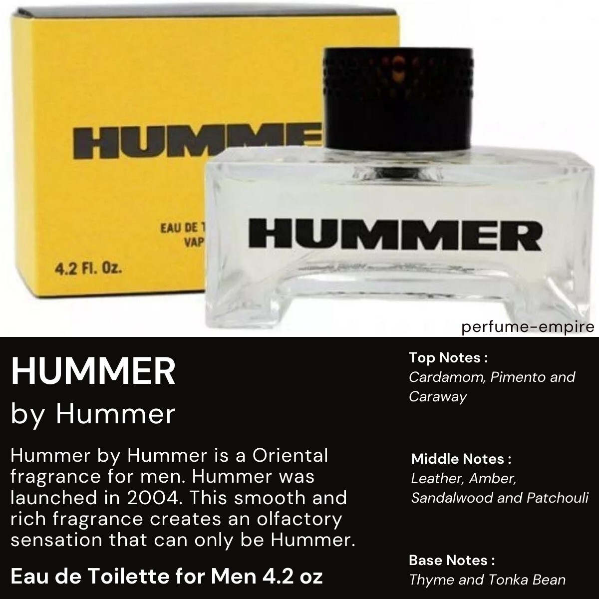 HUMMER Cologne Spray for Men edt 4.2 oz Brand New in Box | eBay