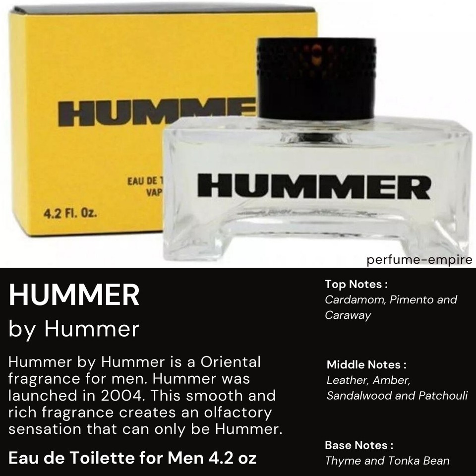 HUMMER Cologne Spray for Men edt 4.2 oz Brand New in Box | eBay