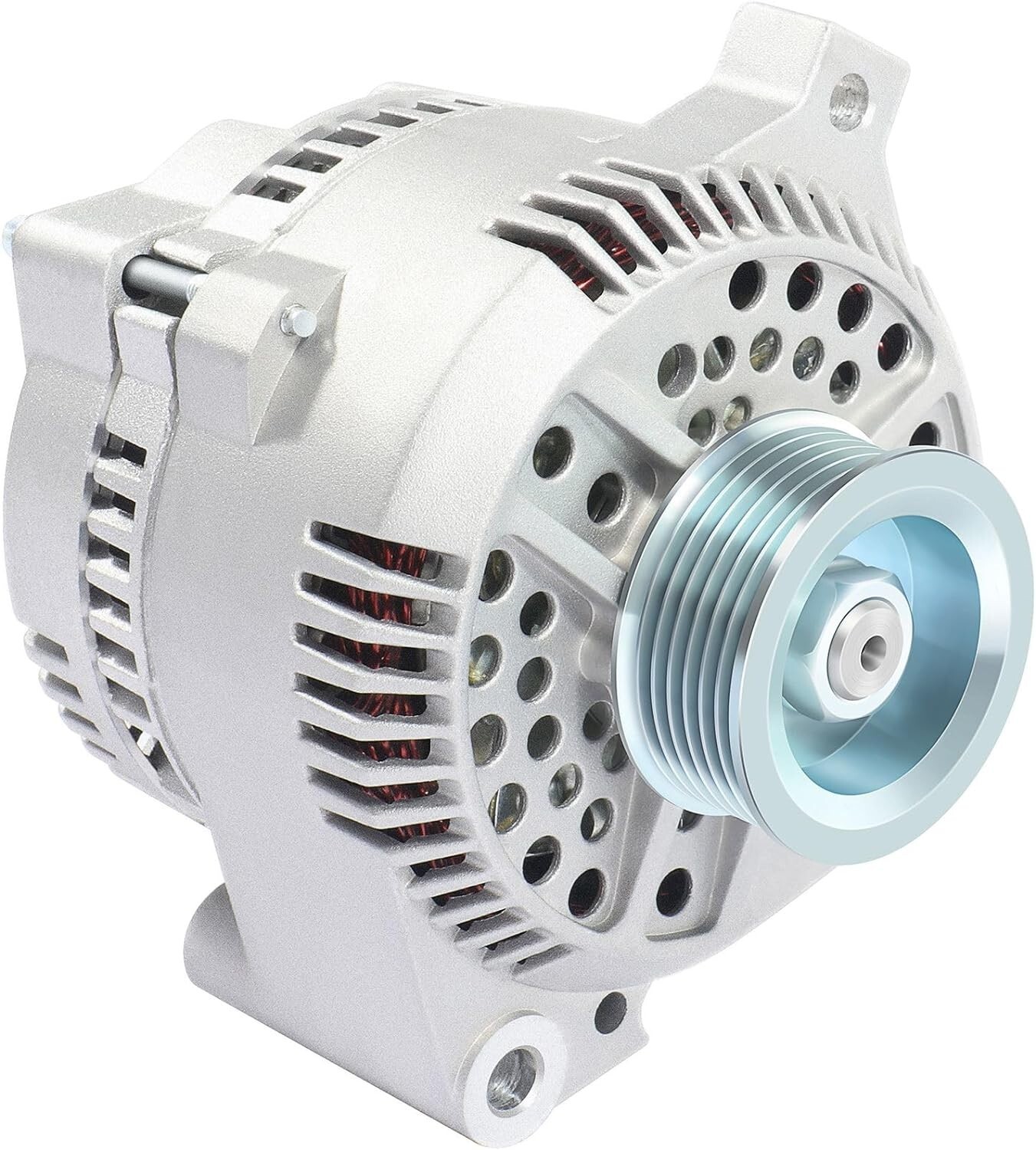 High Output 250 AMP Heavy Duty NEW Alternator Fits Ford Mustang Thunderbird