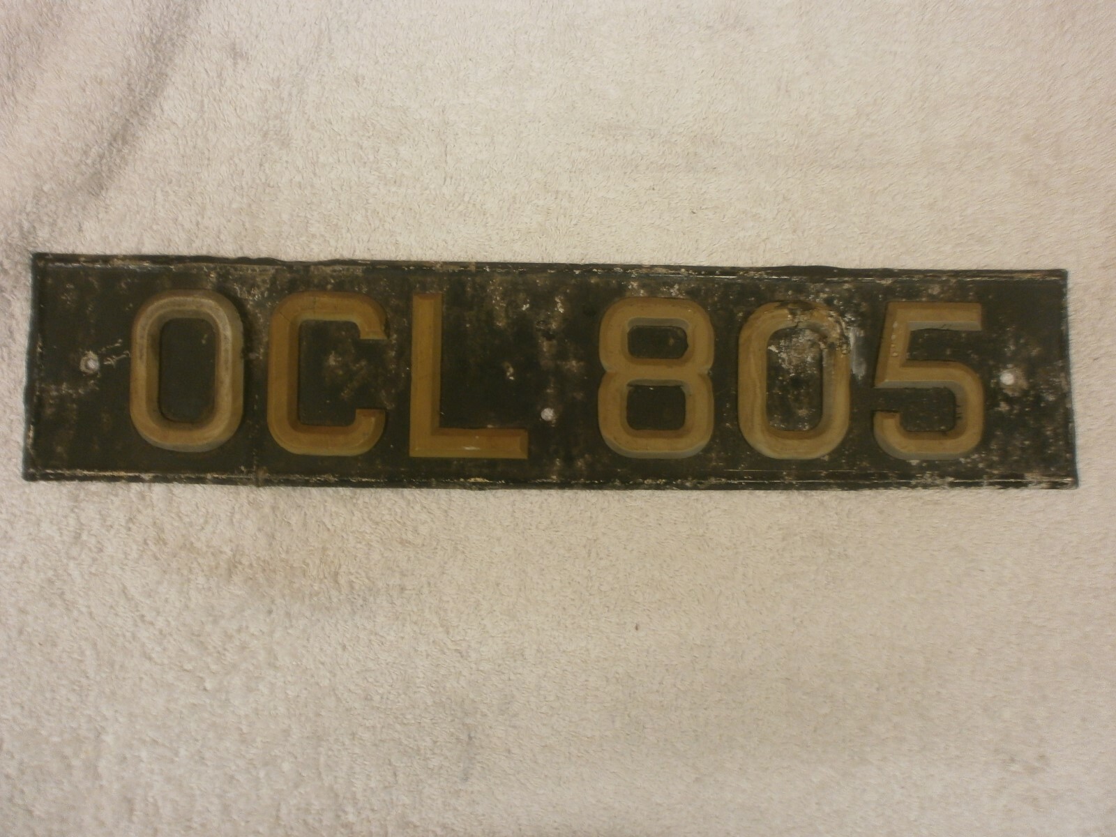 GREAT BRITAIN ENGLAND NORWICH VINTAGE 1950s # OCL 805 RARE LICENSE ...