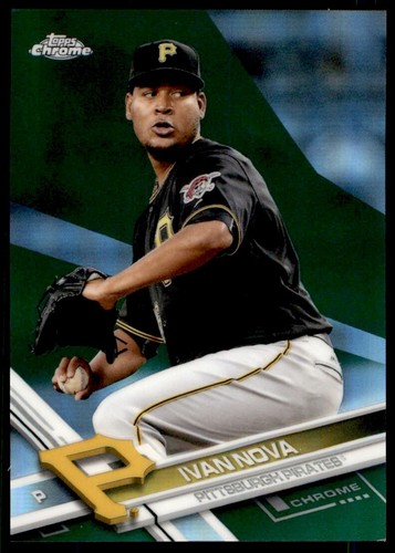 2017 Topps Chrome - Green Refractor #156 Ivan Nova /99 for sale online ...