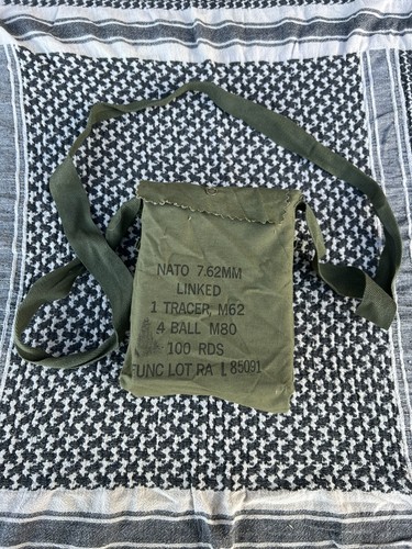 Vietnam 1st Pattern M60 Bandolier original 1960s | eBay