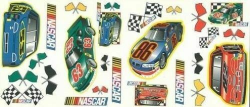 NASCAR Racing Jumbo Stick-ups Wall Removable Stickers Room Art Priss ...