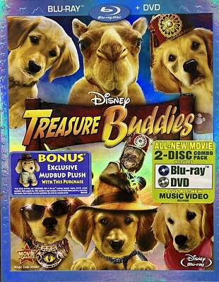 Treasure Buddies - Blu-ray + DVD - Disney Live Action - 786936806601| eBay