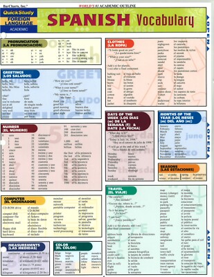 SPANISH - 3 Essential Study Guides | eBay