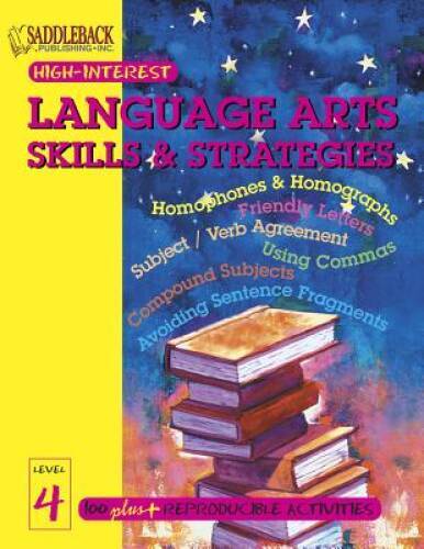 Language Arts Skills Strategies Level 4 (High-Interest English-Lan ...