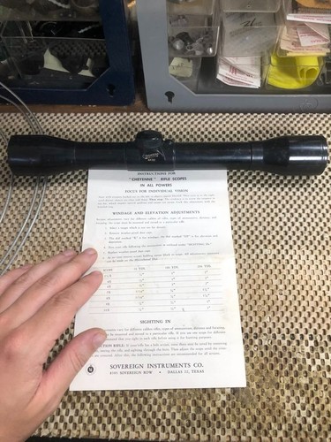 Vintage Winchester Cheyenne 4x32 Rifle Scope with original paperwork | eBay