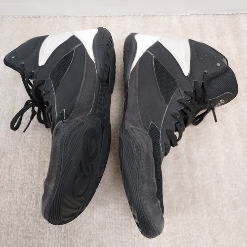 ASICS Matflex Wrestling Shoes Mens Athletic Black & White Shoes Size7.5 ...