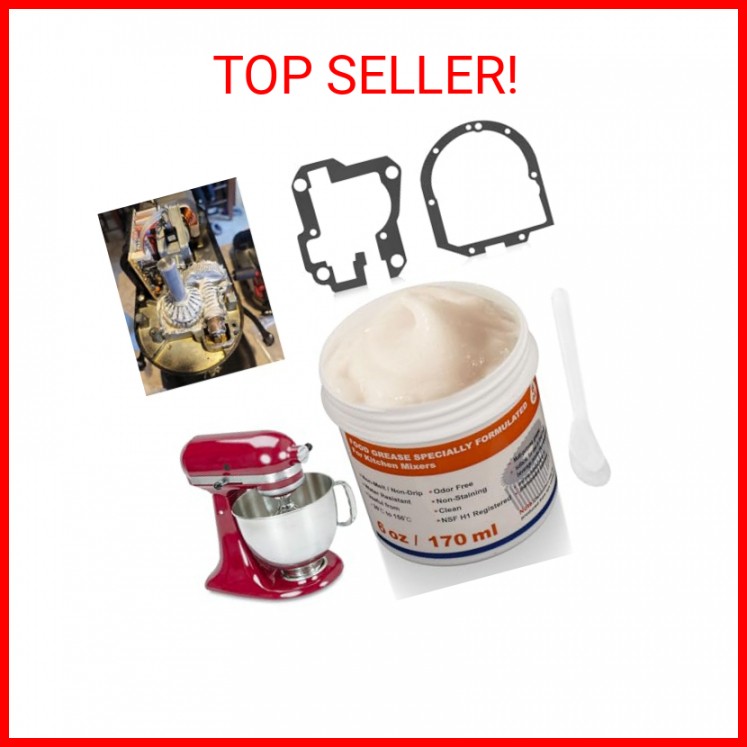 6oz food grade grease for kitchenaid stand mixer with 9709511 ...