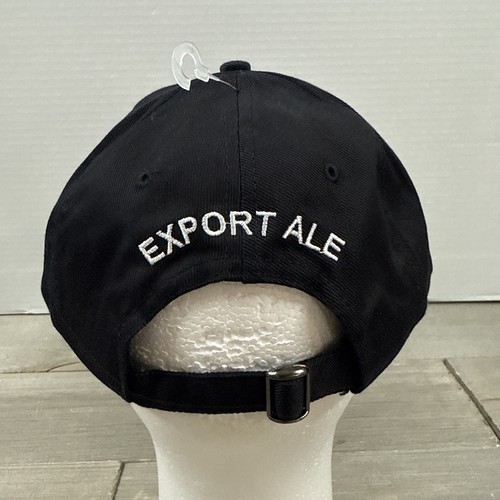 Molson Export Ale Embroidered Strapback Hat Cap Beer Black | eBay