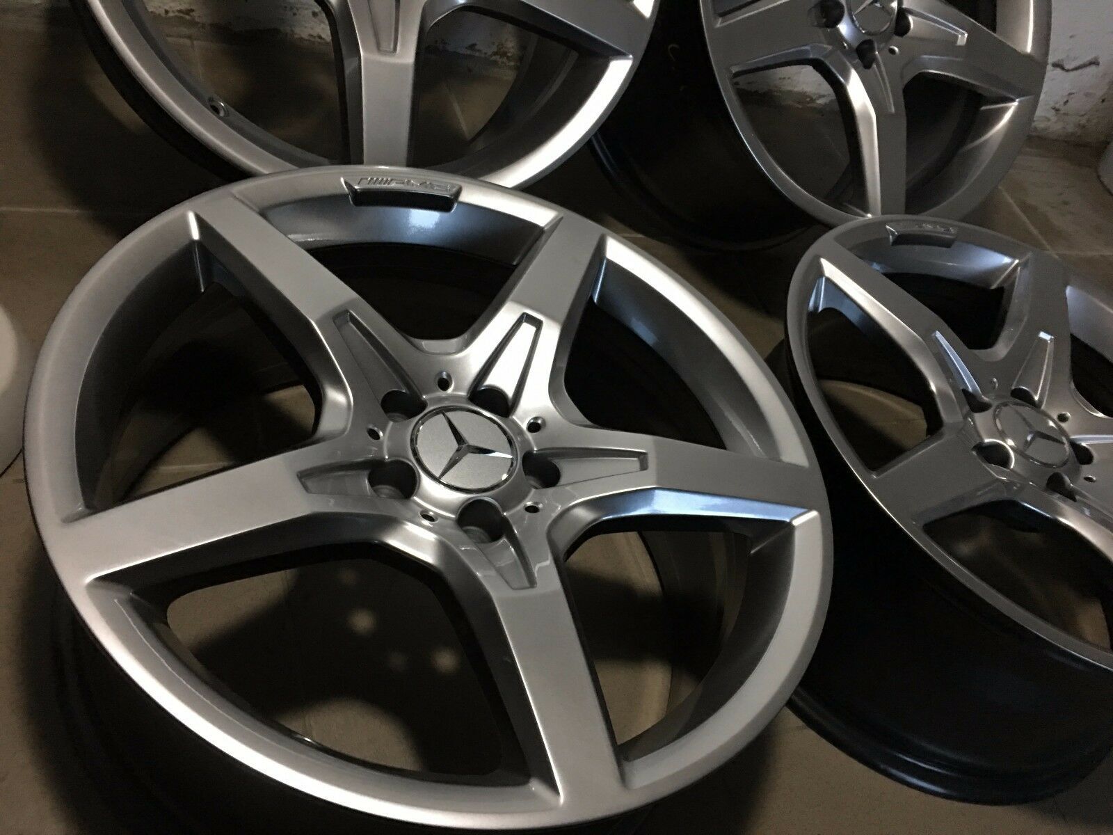 Orig. AMG Rims 18 " Mercedes SLK SLC R172 R171 W204 C207 W209 ...