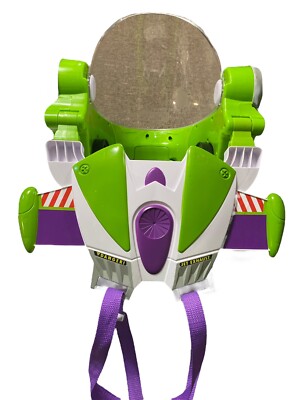 Buzz Lightyear Helmet & Jetpack Light Up Talking Works w/ Strap Toy ...