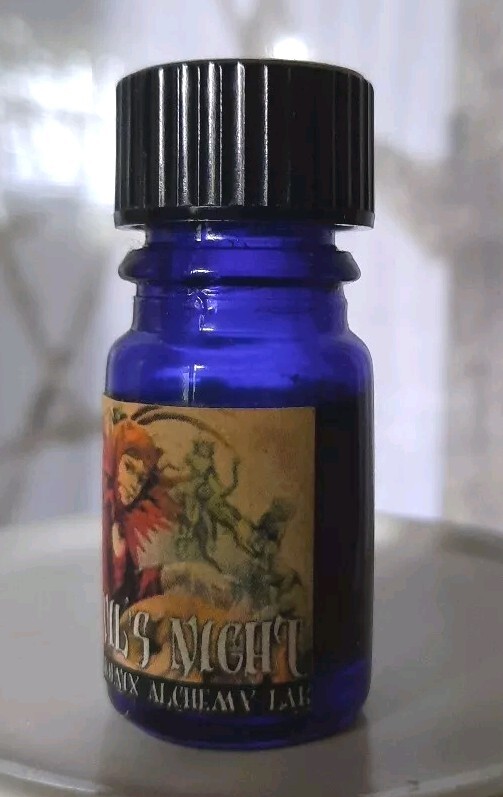 BPAL 2005 DEVILS NIGHT Black Phoenix Alchemy Lab Perfume Oil BLUE ...