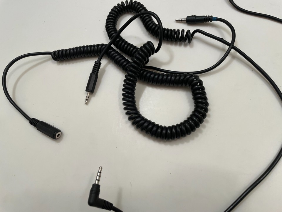Nolan N-Com Aux Audio Helmet Cables LOT motorcycle | eBay