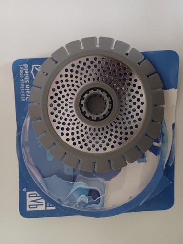 1 qAp stainless steel drain shield light grey | eBay